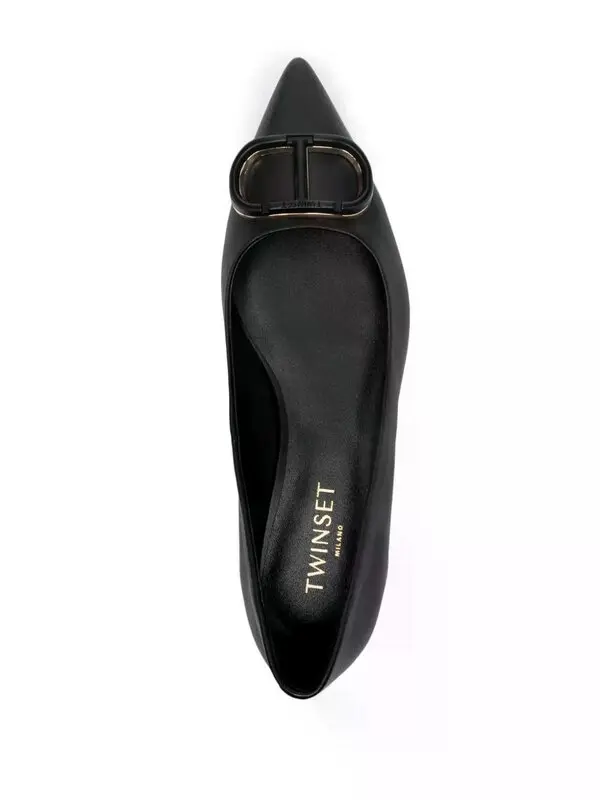 TWINSET Oval T Ballet Flats