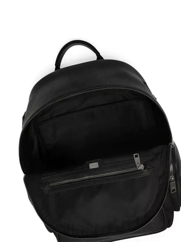 Dolce & Gabbana Logo-tag Leather Backpack