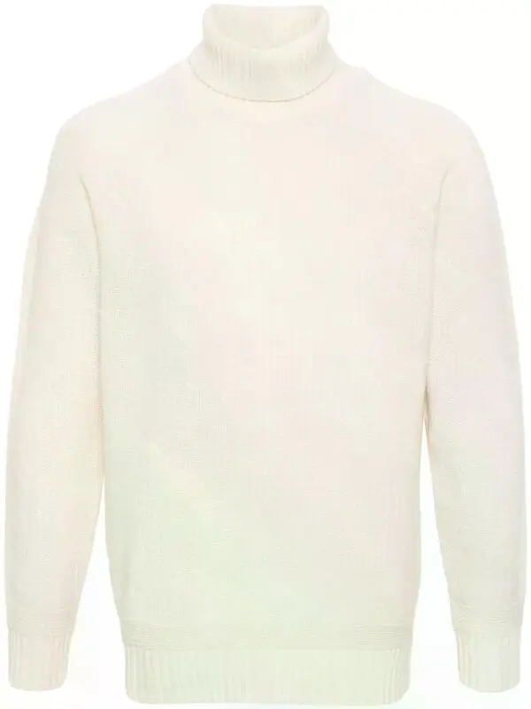 TEN C Roll-neck Wool Jumper