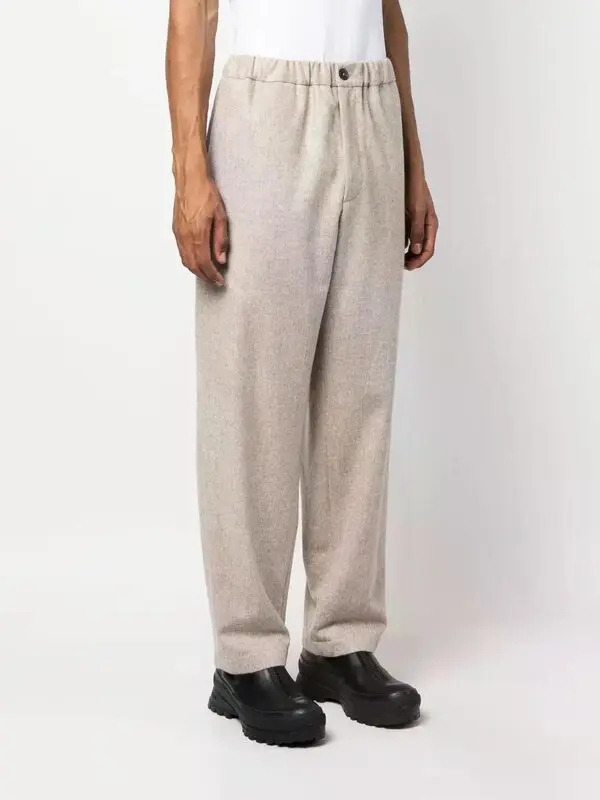 JIL SANDER Straight-leg Cotton Trousers