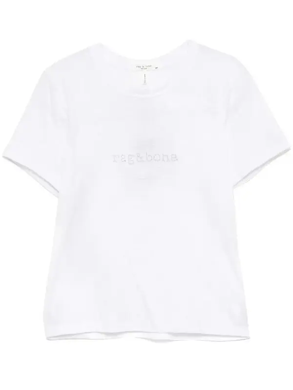 Rag & Bone Logo-stud T-shirt