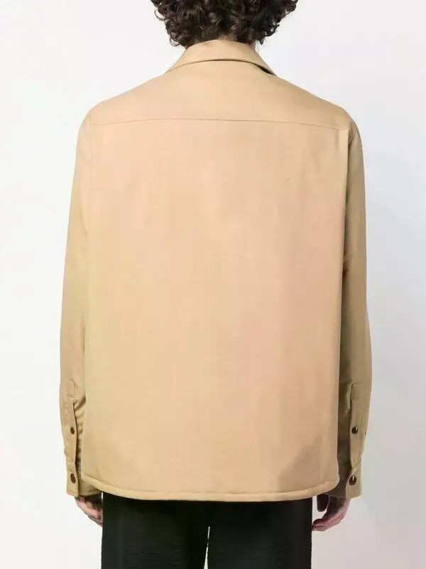 Marni Virgin Wool Shirt Jacket - Neutrals