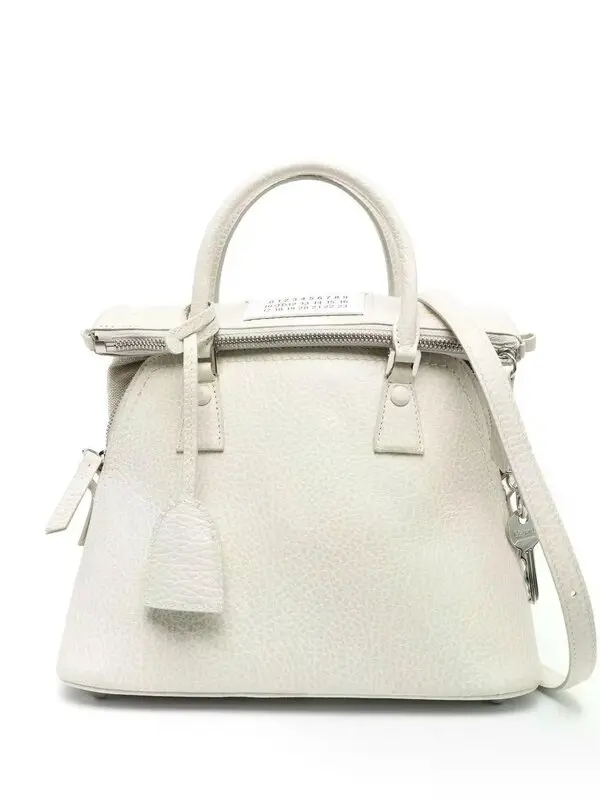 MAISON MARGIELA 5ac Classique Mini Top-handle Bag - Neutrals