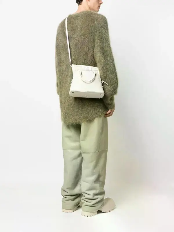 MAISON MARGIELA 5ac Classique Mini Top-handle Bag - Neutrals