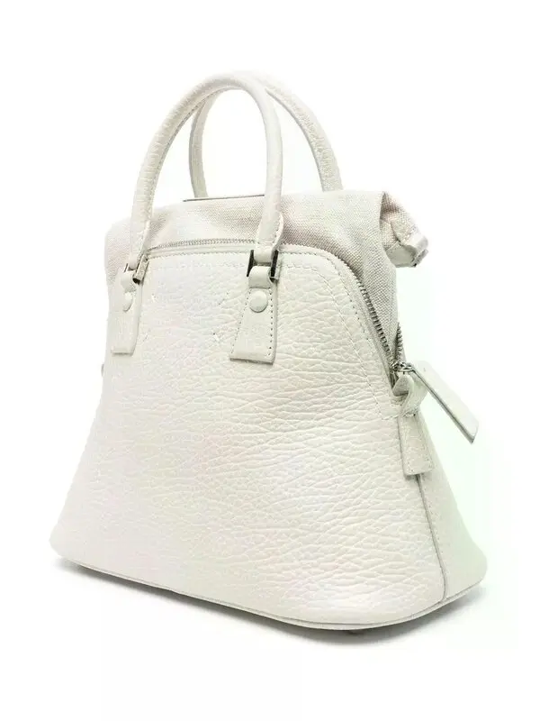 MAISON MARGIELA 5ac Classique Mini Top-handle Bag - Neutrals