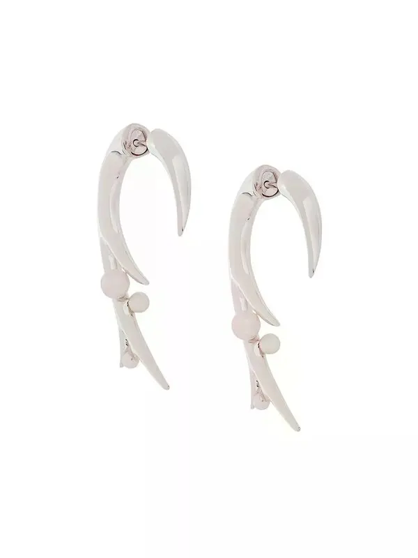 SHAUN LEANE Cherry Blossom Earrings - Silver