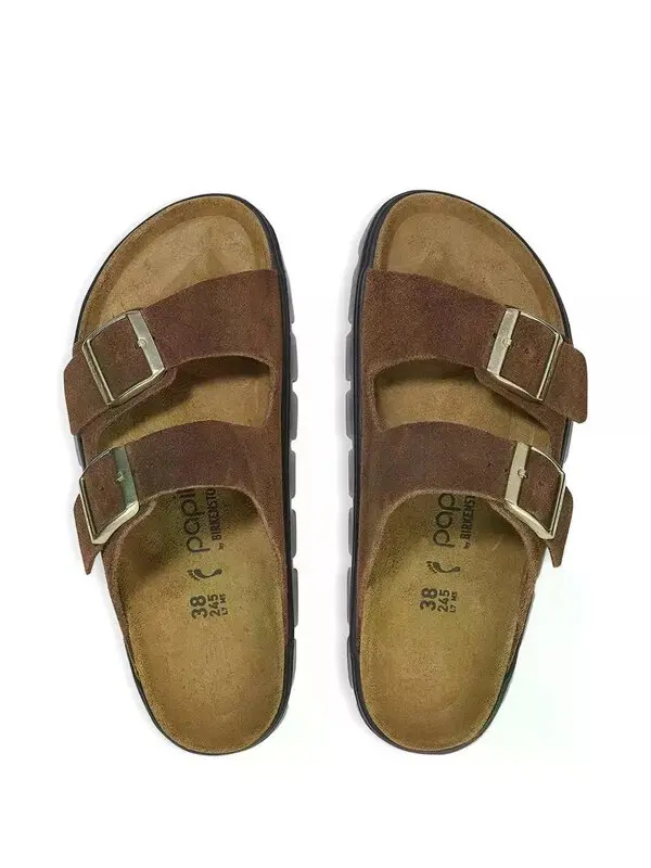 BIRKENSTOCK Arizona Double-buckle Suede Sandals
