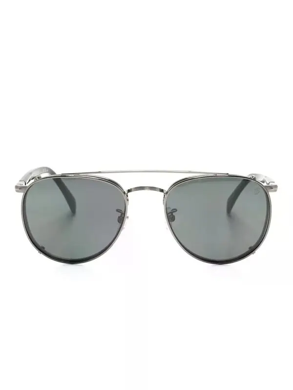 DB EYEWEAR BY DAVID BECKHAM Round-frame Glasses - Black