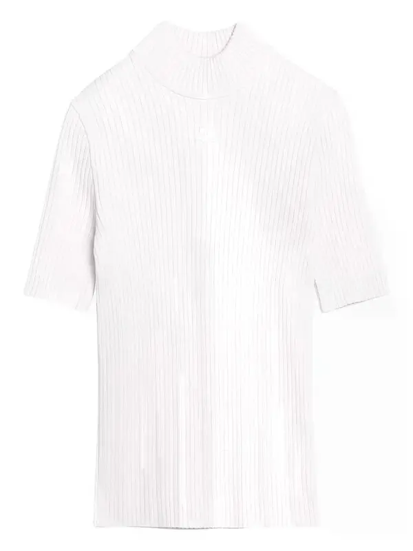 COURREGES Reedition Rib-knit Sweater - Pink