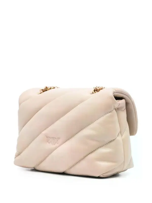 Pinko Love Puff Shoulder Bag - Neutrals