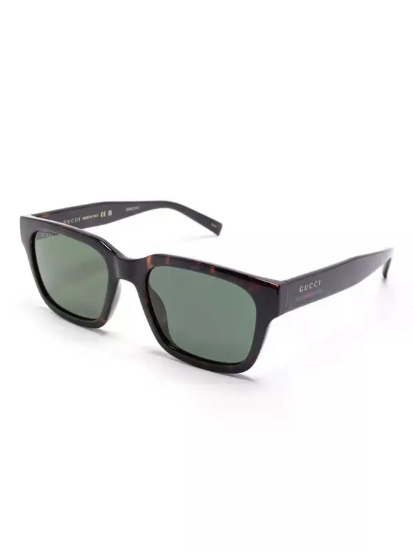 Gucci Square-frame Sunglasses - Black