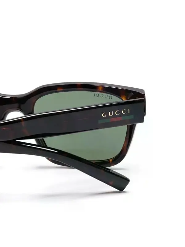 Gucci Square-frame Sunglasses - Black