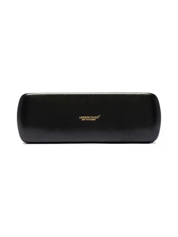 Undercover Rectangle-frame Tinted Sunglasses - Blue