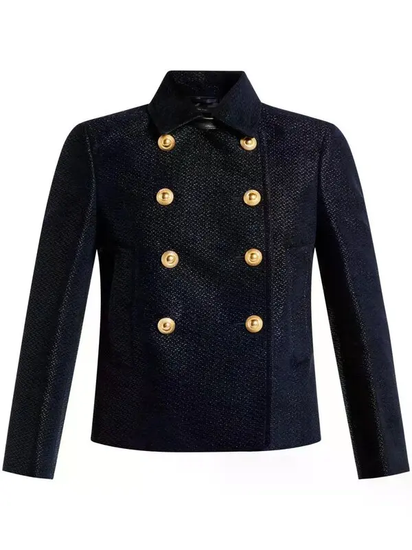 TOM FORD Cropped Double-breasted Pea Coat