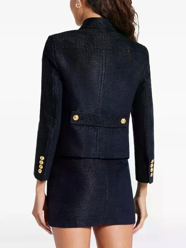 TOM FORD Cropped Double-breasted Pea Coat