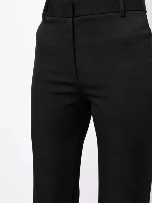NILI LOTAN Corette Virgin-wool Flared Trousers