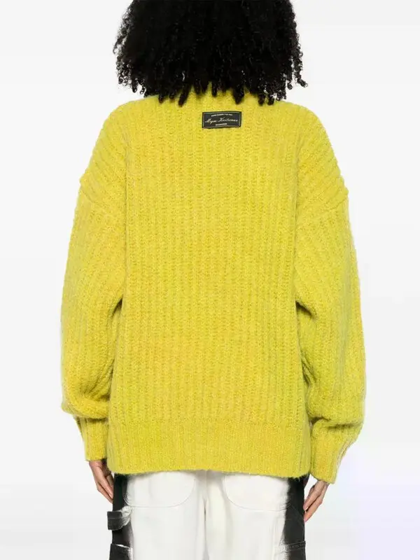 MSGM Chunky-knit Crew-neck Jumper