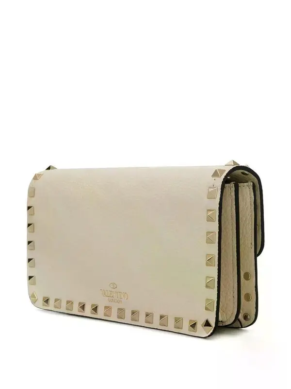 Valentino Garavani Rockstud Clutch - Neutrals