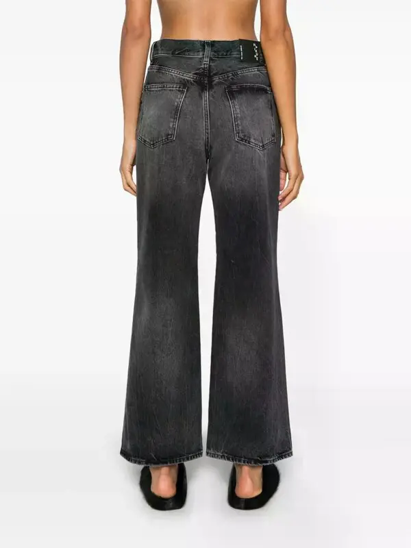 HAIKURE Korea Spider Wide Leg Jeans