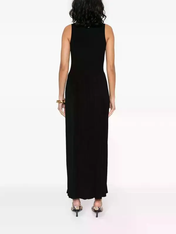 Michael Kors Ribbed Sleeveless Maxi Dress