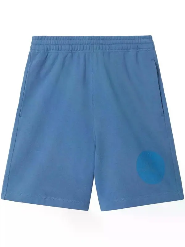 Burberry Badge Cotton Shorts