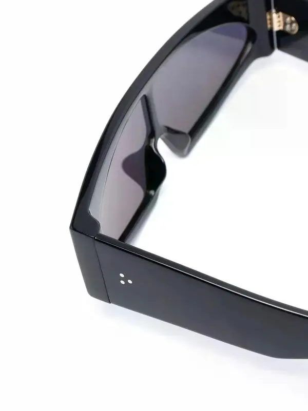Rick Owens Rectangle-frame Sunglasses - Black
