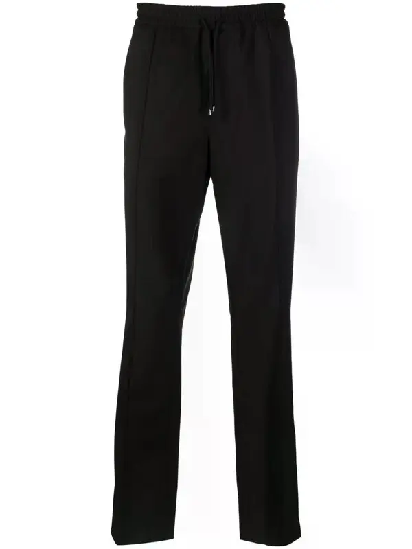 Valentino Garavani Straight-leg Drawstring Trousers - Brown