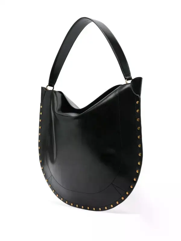 Isabel Marant Étoile Oskan Soft Shoulder Bag - Black