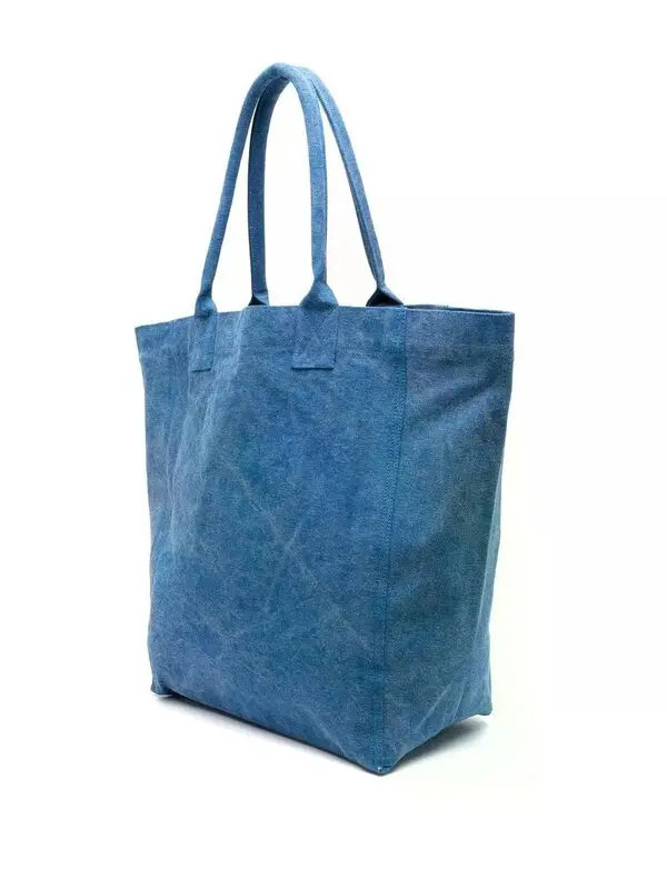 Isabel Marant Étoile Yenky Logo-embroidered Tote Bag - Blue