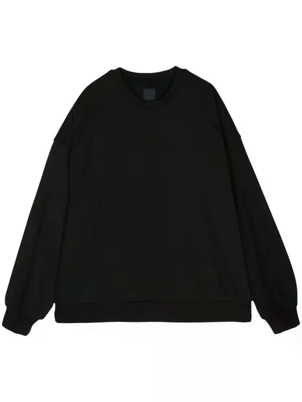 JUUN.J Embroidered-motif Cotton Sweatshirt