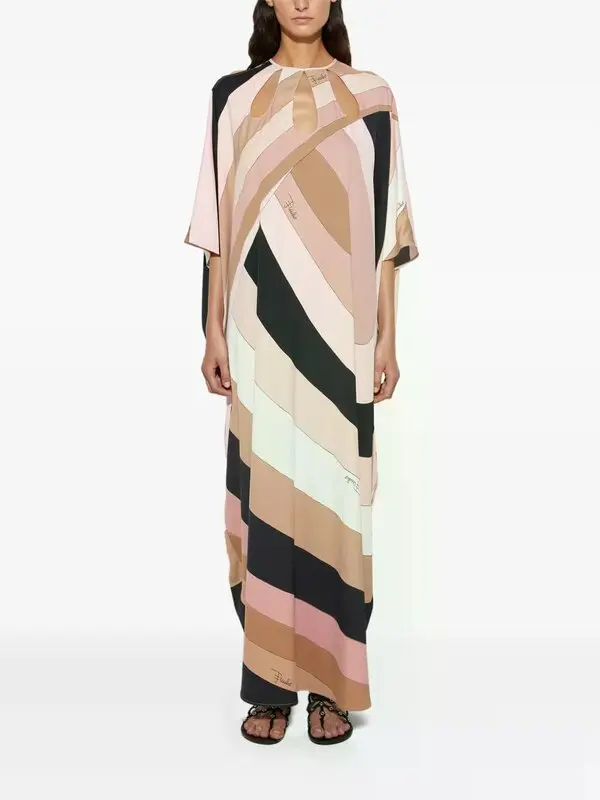 Emilio Pucci Iride-print Kaftan