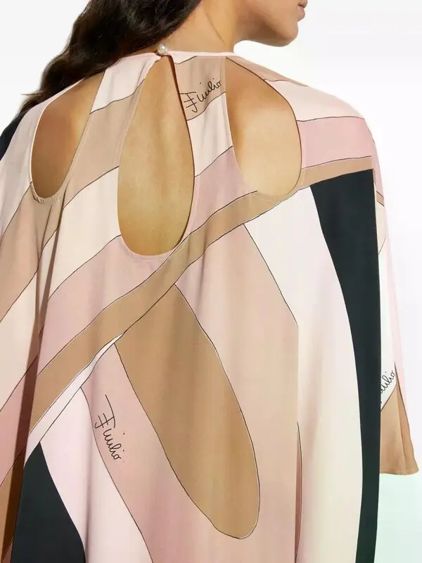 Emilio Pucci Iride-print Kaftan