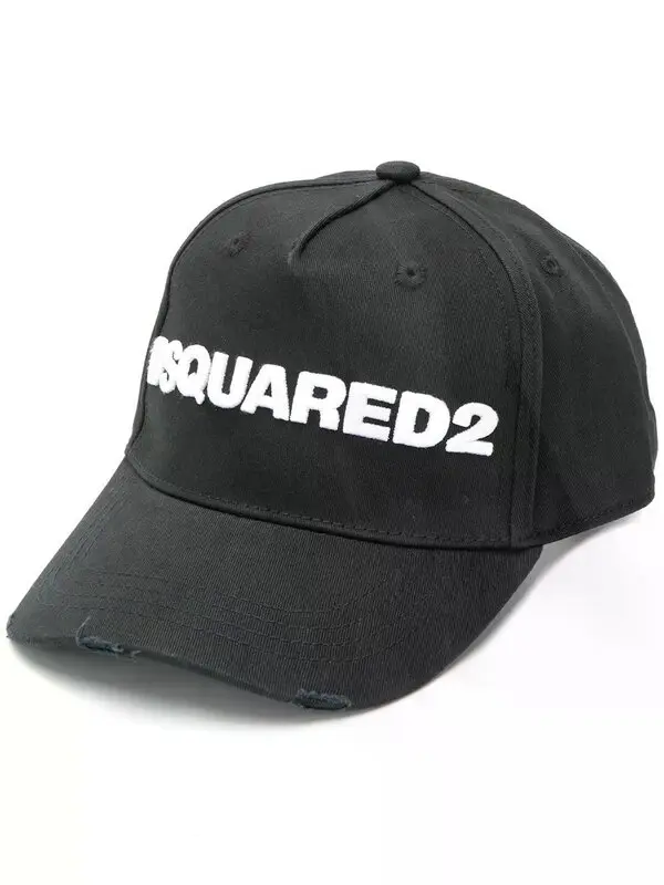Dsquared2 Embroidered Logo Baseball Cap - Black