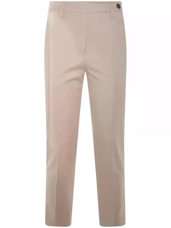 Brunello Cucinelli Cropped Slim-fit Trousers