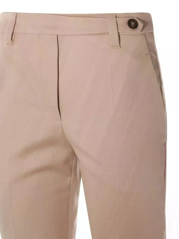 Brunello Cucinelli Cropped Slim-fit Trousers