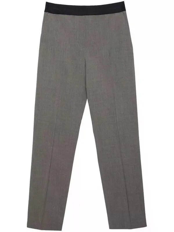 MSGM Straight-leg Virgin-wool-blend Trousers