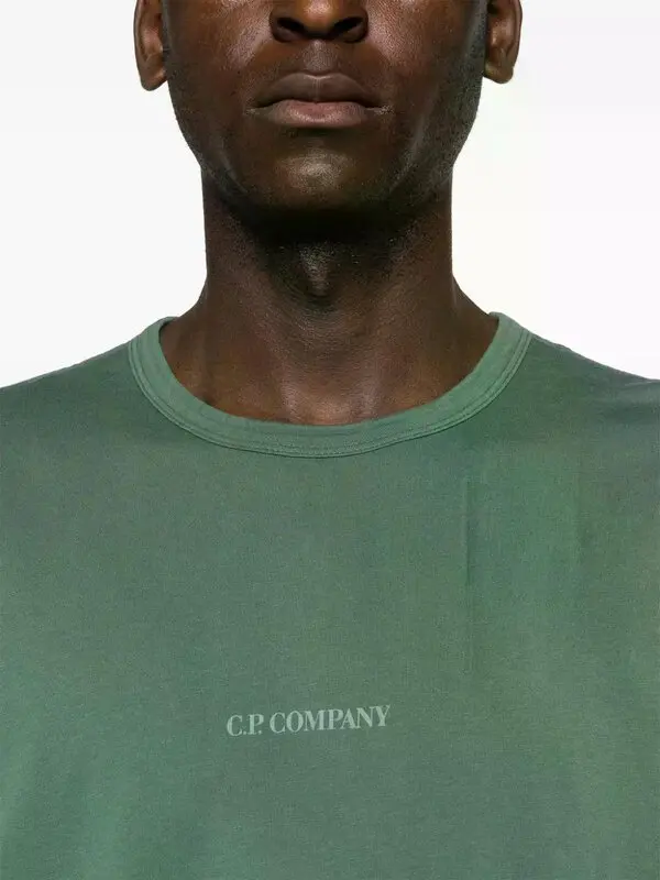 C.P. COMPANY Logo-print Cotton T-shirt
