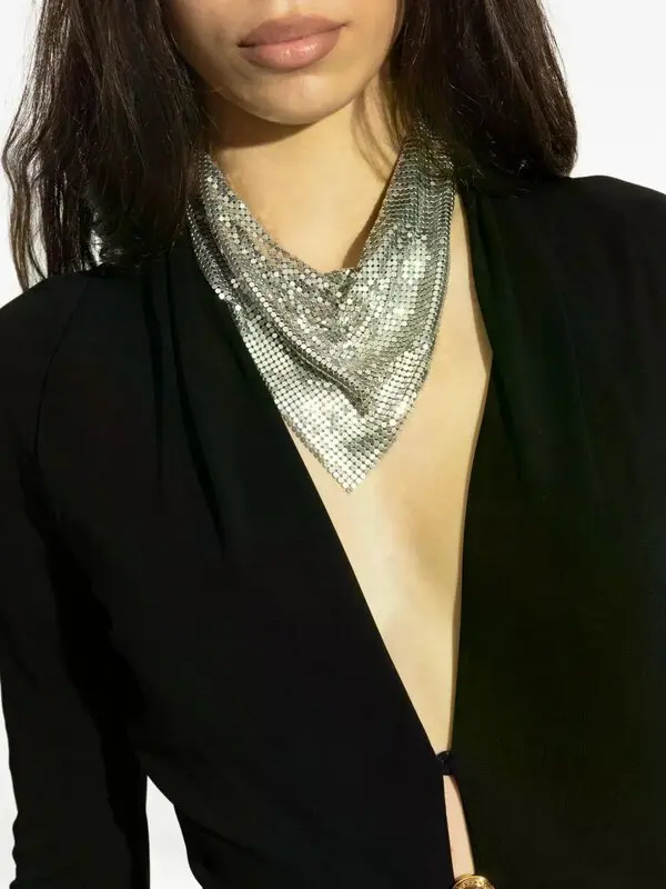 Versace Medusa Chainmail Necklace