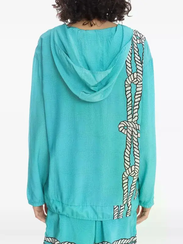 AMIR SLAMA Graphic-print Zip Jacket