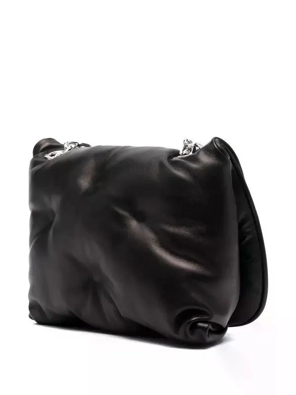 MAISON MARGIELA Small Glam Slam Flap Shoulder Bag - Black