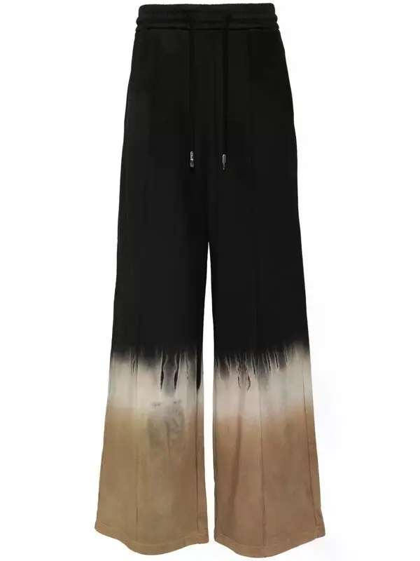 FENG CHEN WANG Tie-dye Sweatpants - Black