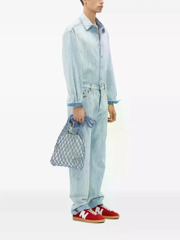 MSGM Stitch-detail Straight-leg Jeans