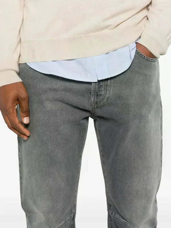 Brunello Cucinelli Logo-embroidered Jeans