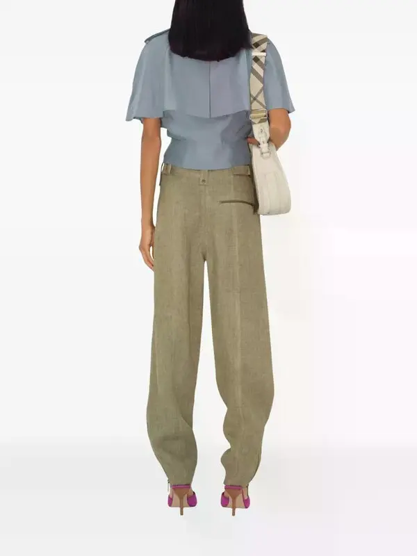 Burberry Linen Trousers