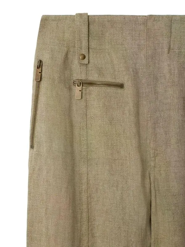 Burberry Linen Trousers