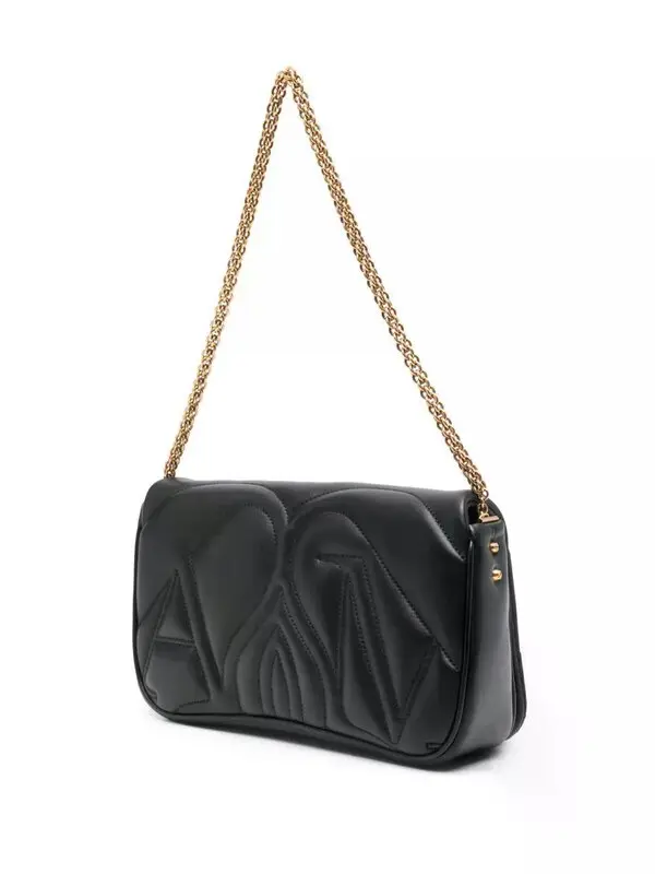 Alexander McQueen The Seal Cross Body Bag - Black