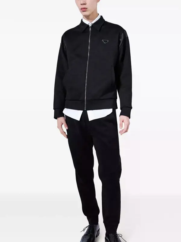 Prada Duchesse Detail Track Pants