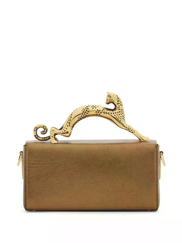 LANVIN Pencil Cat Mini Bag - Brown