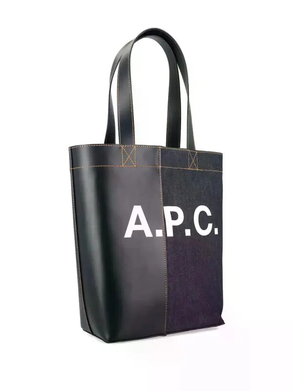 A.p.c. Axel Tote Bag - Blue