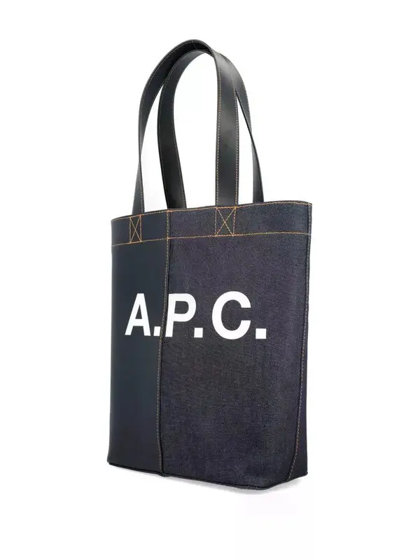 A.p.c. Axel Tote Bag - Blue